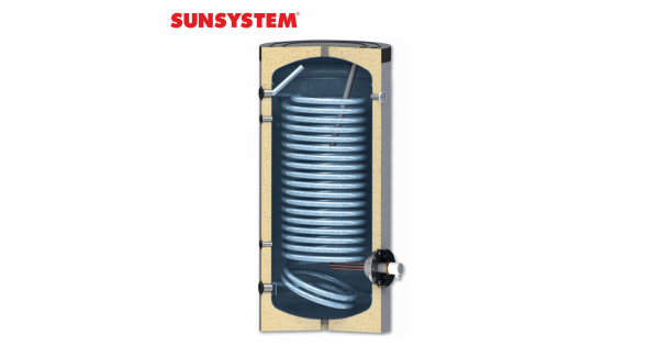 200 l Sunsystem emaliuotas vandens šildytuvas (boileris) šilumos ...